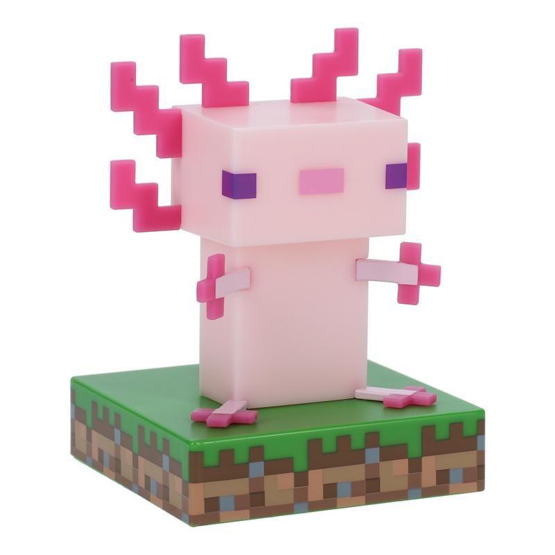 MINECRAFT - Axolotl - Icon Light 4.3inch : ShopForGeek.com: Lámpara ...