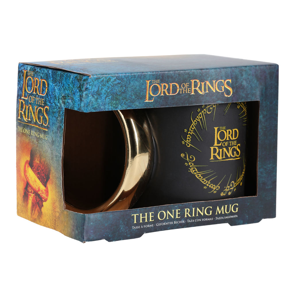 LORD OF THE RING - The One Ring - Shapped Mug 500ml : ShopForGeek.com ...