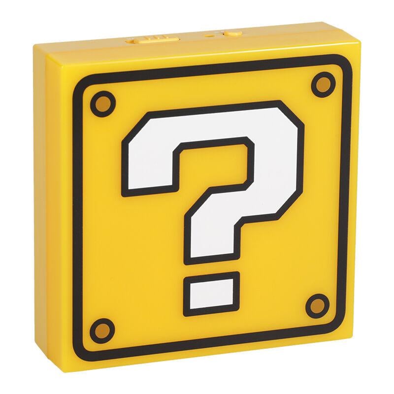 SUPER MARIO - Question Block - Night Light : ShopForGeek.com: Lamp ...