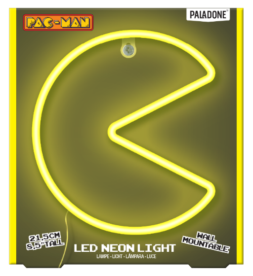 PAC MAN - Pac Man - Wall Mountable LED Neon Light : ShopForGeek.com ...