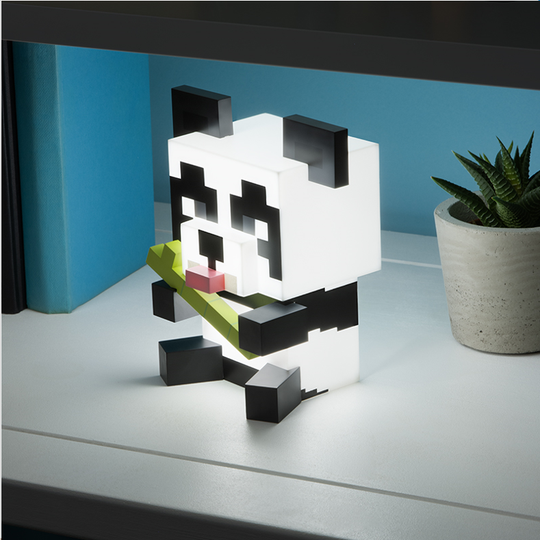 MINECRAFT - Panda - Light 15cm : ShopForGeek.com: Lamp Paladone Minecraft