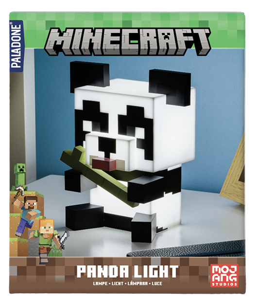 MINECRAFT - Panda - Light 15cm : ShopForGeek.com: Lamp Paladone Minecraft