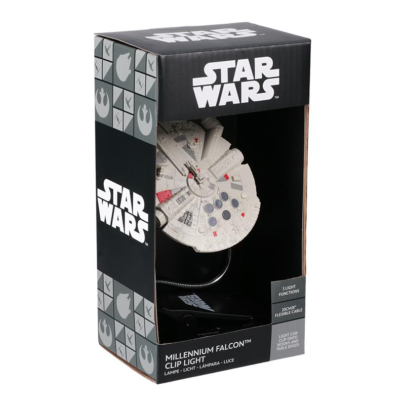 STAR WARS - Millenium Falcon - Book Light : ShopForGeek.com: Lámpara ...