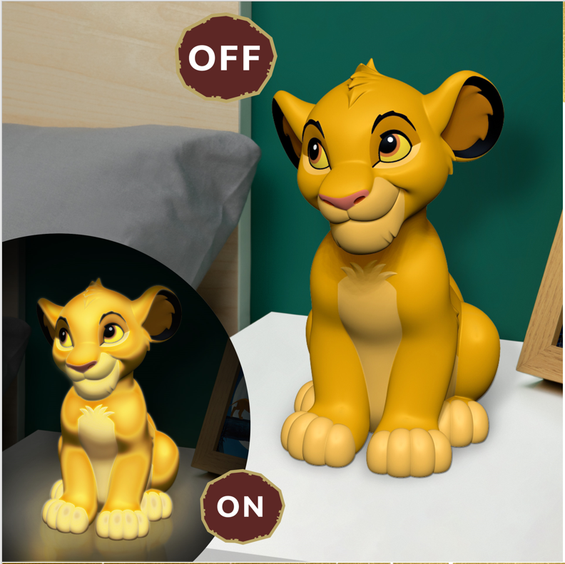 BEMS | THE LION KING - Simba - 3D Light 17.5cm