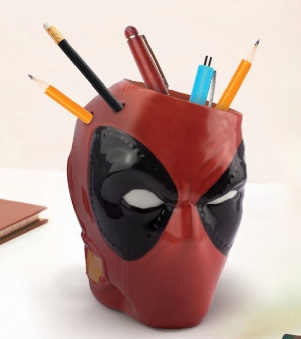 MARVEL - Deadpool - Shaped Plant and Pen Pot : ShopForGeek.com: Plant ...