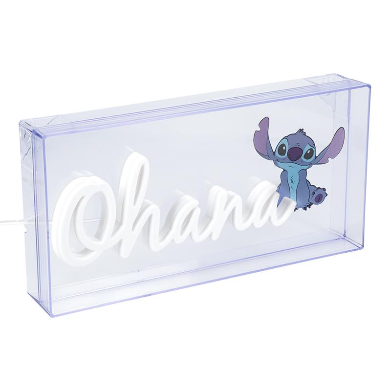 STITCH - Ohana - Led Neon Light 15.5x30.5cm : ShopForGeek.com: Lamp ...