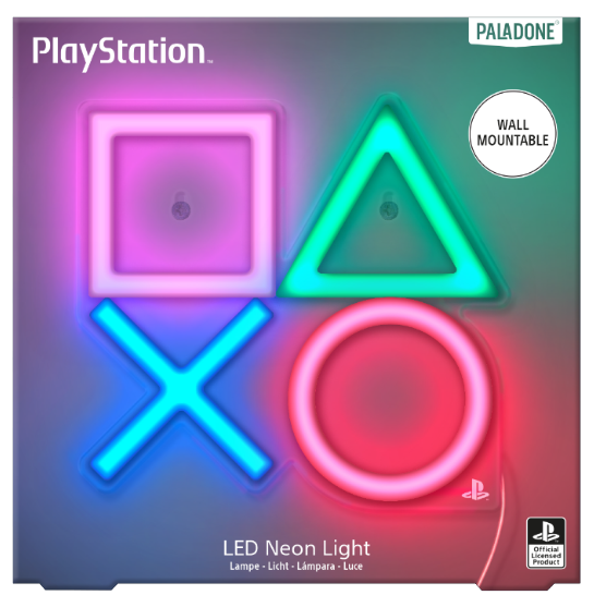 PLAYSTATION - Playstation - Lampe Murale Neon LED : ShopForGeek.com ...