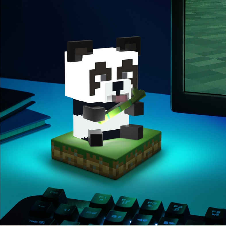 MINECRAFT - Panda - Lampe Icone 10cm : ShopForGeek.com: Lampe Paladone ...