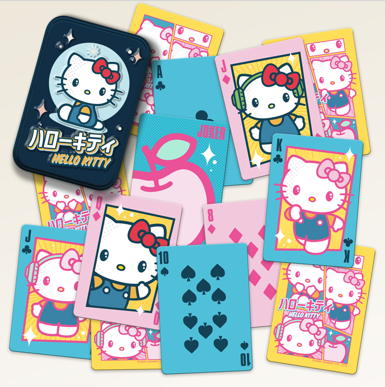 HELLO KITTY - Playing Cards : ShopForGeek.com: Juego de cartas Paladone ...