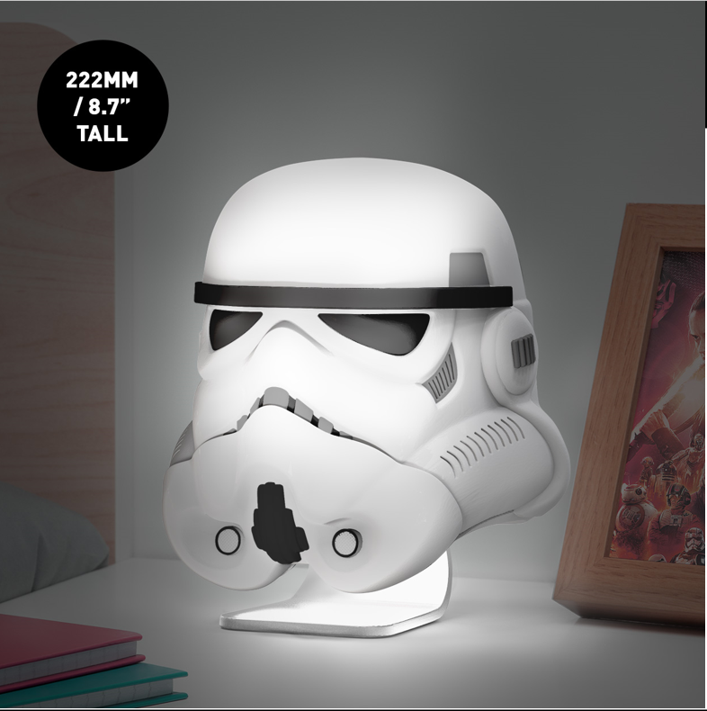 STAR WARS - Stormtrooper Mask - Light 19cm : ShopForGeek.com: Lamp ...