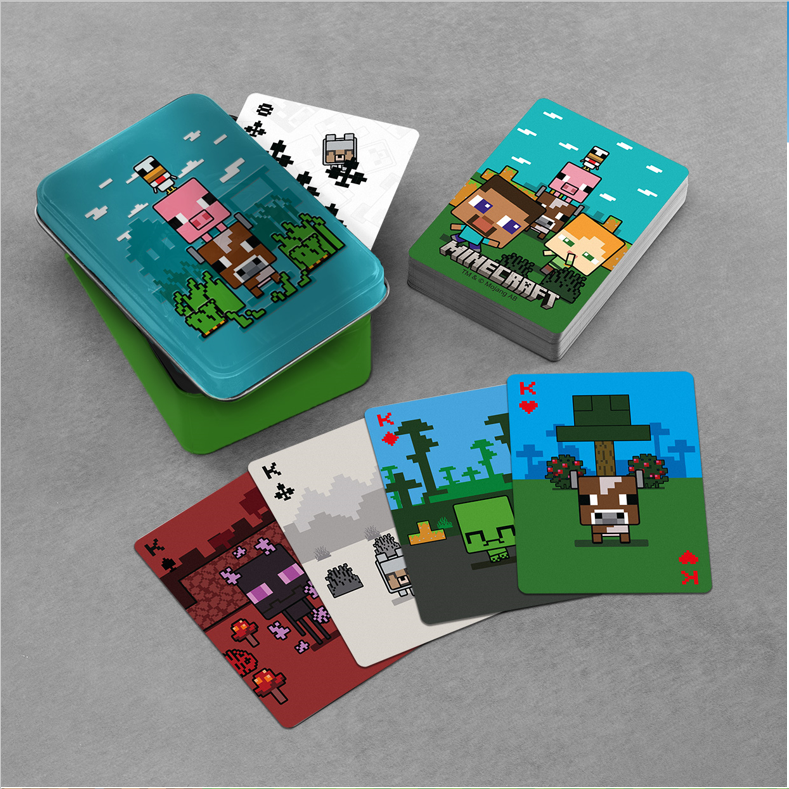 MINECRAFT - Animals - Playing Cards : ShopForGeek.com: Card game ...