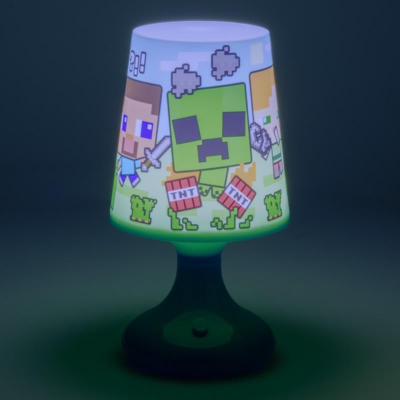MINECRAFT - Table Lamp : ShopForGeek.com: Lámpara Paladone Minecraft