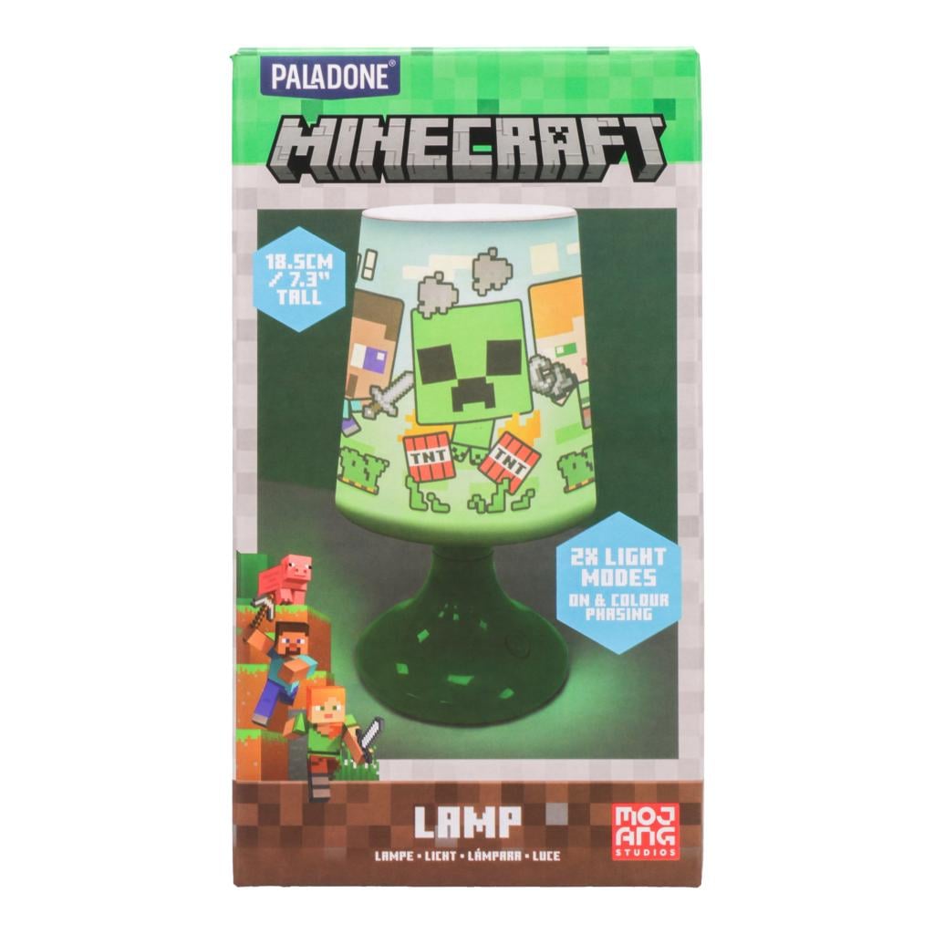 MINECRAFT - Table Lamp : ShopForGeek.com: Lamp Paladone Minecraft