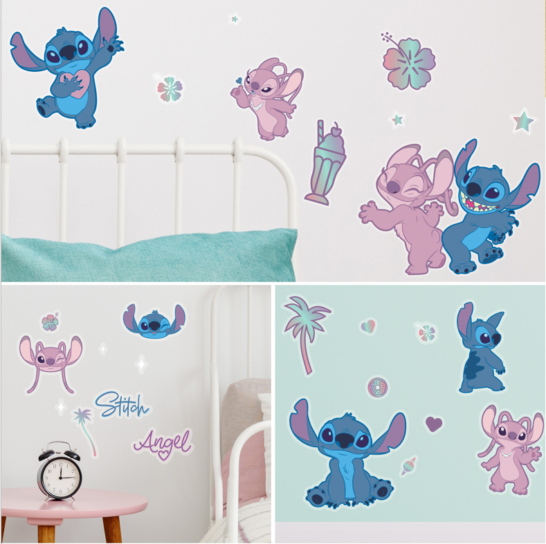 LILO & STITCH- Stitch and Angel - Wall Stickers : ShopForGeek.com ...