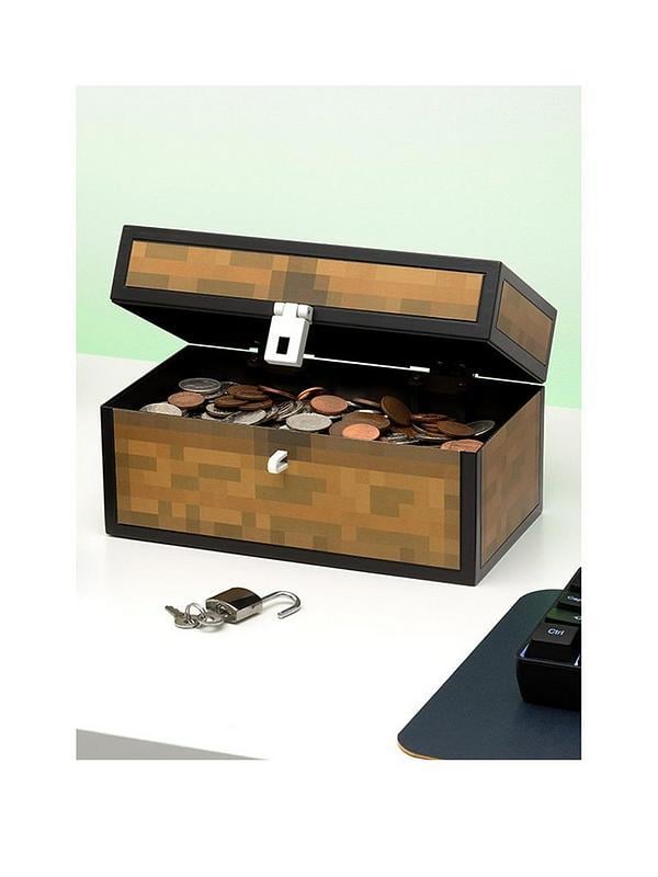 MINECRAFT - Chest - Money Box : ShopForGeek.com: Piggy bank Paladone ...