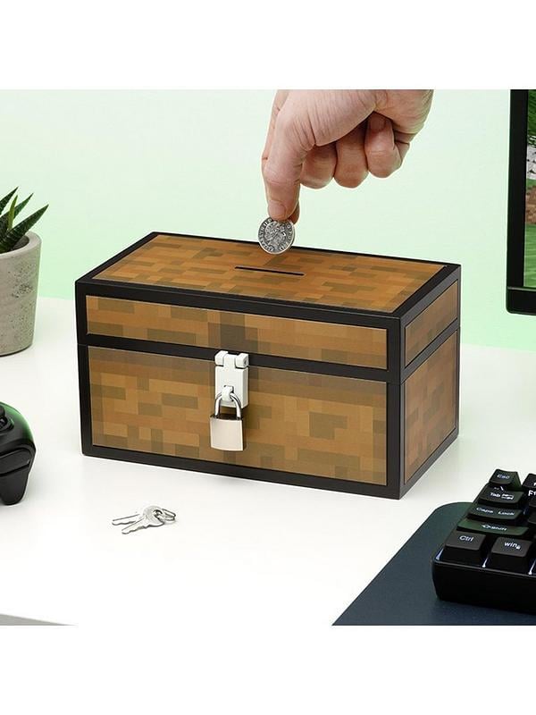 MINECRAFT - Chest - Money Box : ShopForGeek.com: Hucha Paladone Minecraft