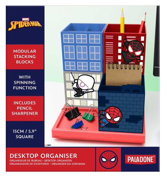 MARVEL - Spider-Man - Desktop Organiser 15cm : ShopForGeek.com ...