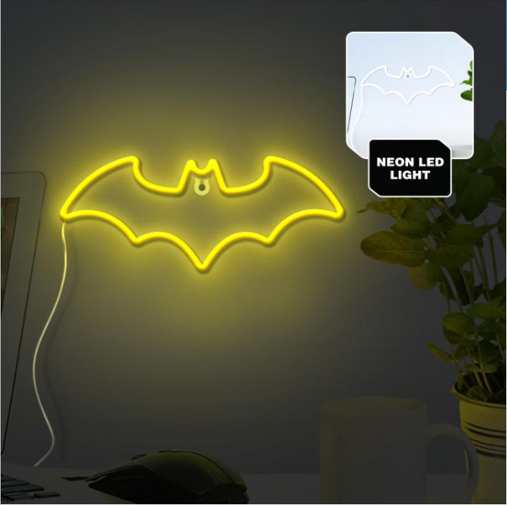 BATMAN - Wall Mountable LED Neon Light : ShopForGeek.com: Lamp Paladone ...