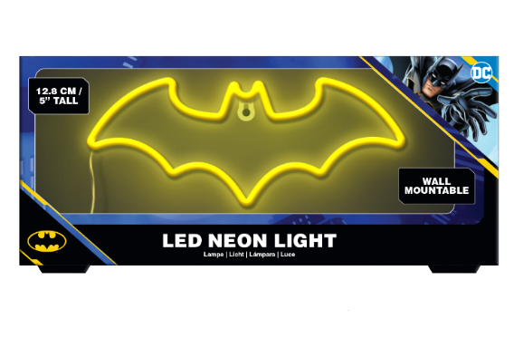 BATMAN - Wall Mountable LED Neon Light : ShopForGeek.com: Lamp Paladone ...