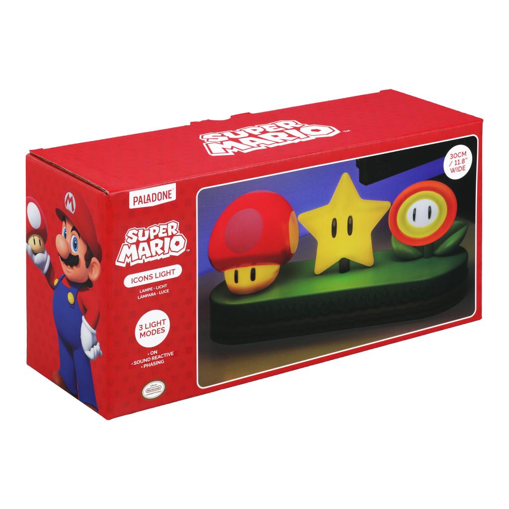SUPER MARIO - Icones - Light 30cm : ShopForGeek.com: Lamp Paladone Nintendo