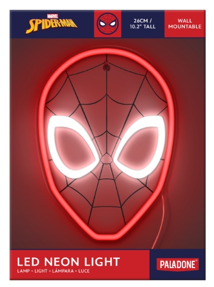 MARVEL - Spider-Man - Wall Mountable LED Neon Light : ShopForGeek.com ...