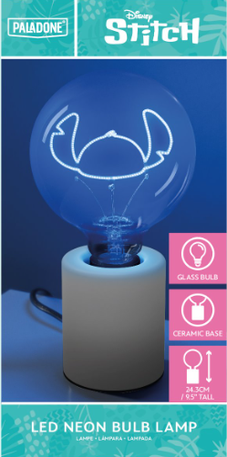 DISNEY - Stitch - LED Neon Lamp : ShopForGeek.com: Lámpara Paladone DISNEY