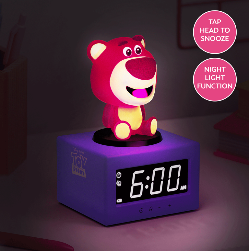TOY STORY - Lotso - Icon Lamp Alarm Clock 4,7inch : ShopForGeek.com ...