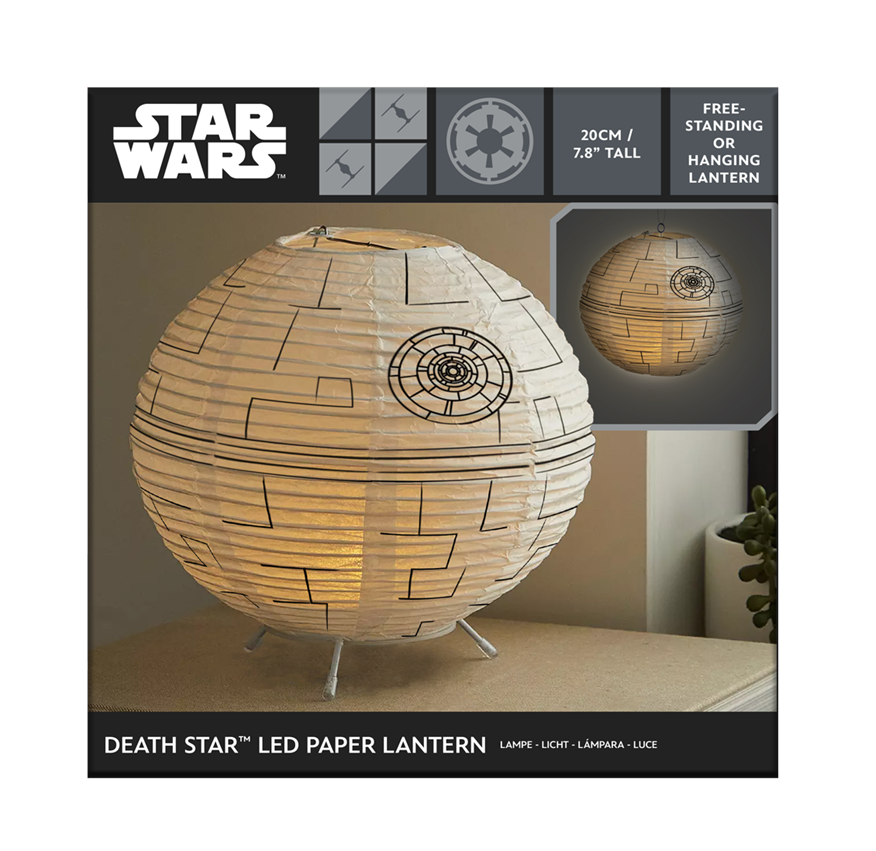 STAR WARS - Death Star - Desk Lamp : ShopForGeek.com: Lamp Paladone ...
