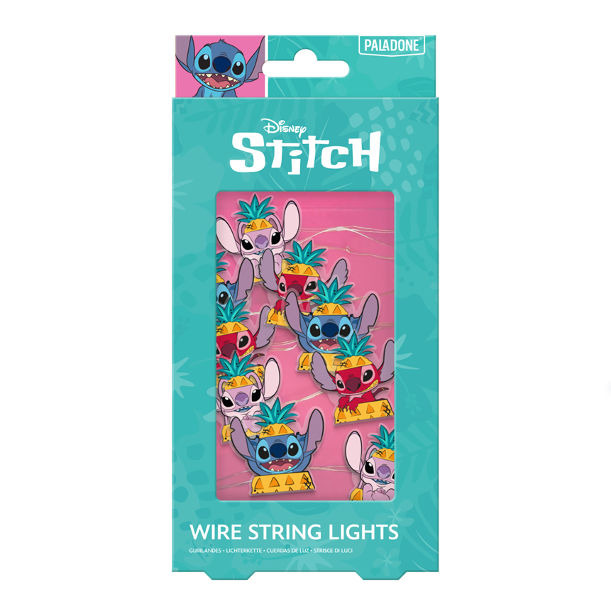 STITCH & ANGEL & LEROY - String Lights with 20 2D Characters ...