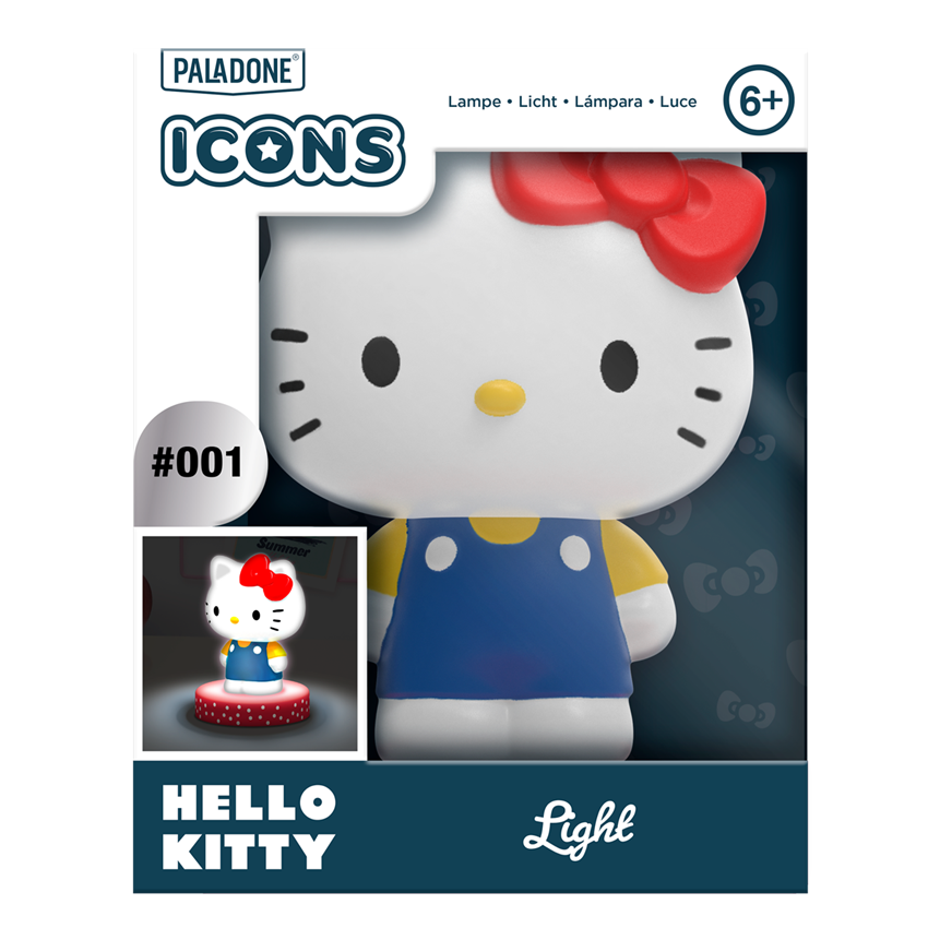 HELLO KITTY - Icon Lamp 4,3inch : ShopForGeek.com: Lamp Paladone Hello ...