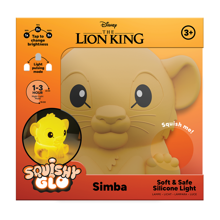 LION KING - Simba - Silicone Light Rechargeable 15cm : ShopForGeek.com ...