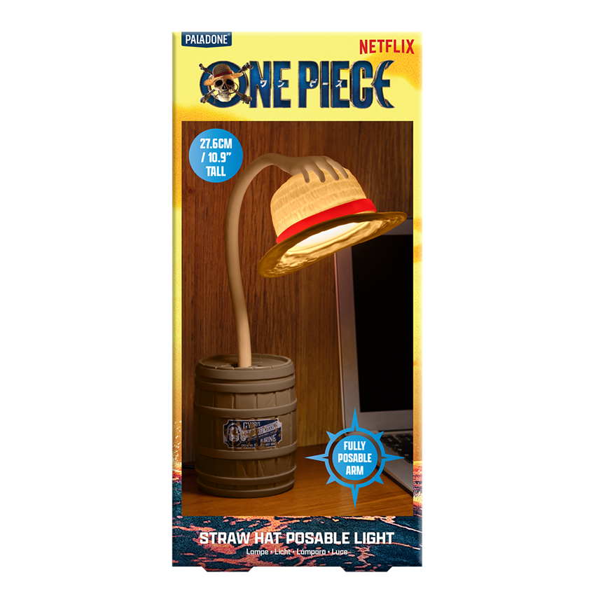ONE PIECE NETFLIX - Hat - Desk Lamp 10,6inch : ShopForGeek.com: Lamp ...