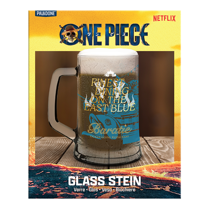 ONE PIECE NETFLIX - Glass Tankard : ShopForGeek.com: Glass Paladone One ...
