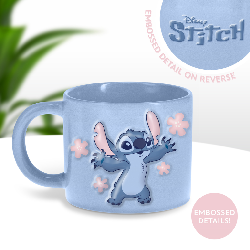 STITCH - Embossed Mug 13oz : ShopForGeek.com: Mug Paladone DISNEY