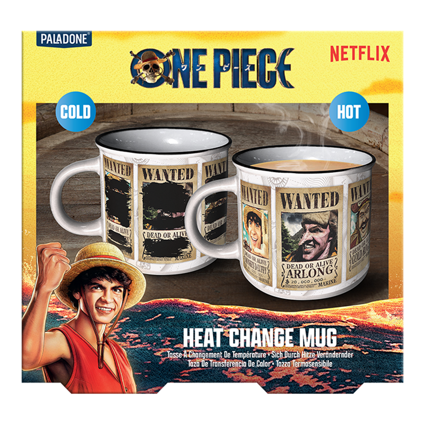 ONE PIECE NETFLIX - Heat Change Mug 11oz : ShopForGeek.com: Mug ...