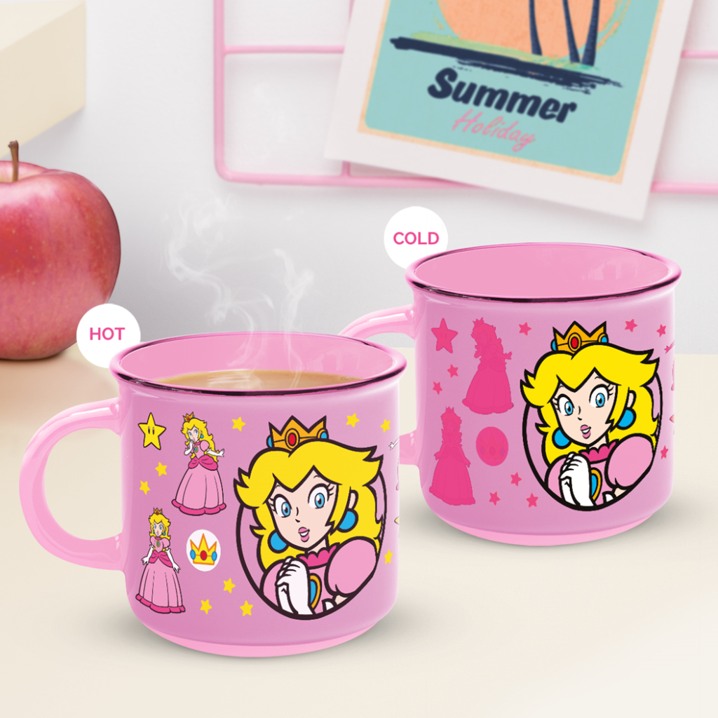 SUPER MARIO - Princess Peach - Heat Change Mug 11oz : ShopForGeek.com ...