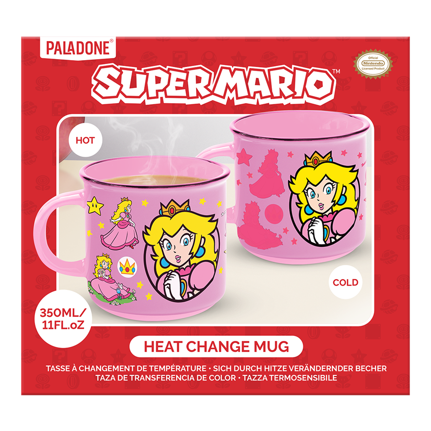 SUPER MARIO - Princess Peach - Heat Change Mug 11oz : ShopForGeek.com ...