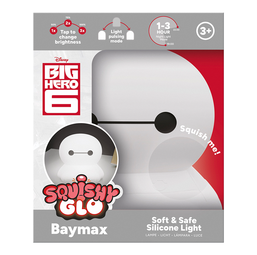 BAYMAX - Silicone Light Rechargeable 5,5inch : ShopForGeek.com: Lamp ...