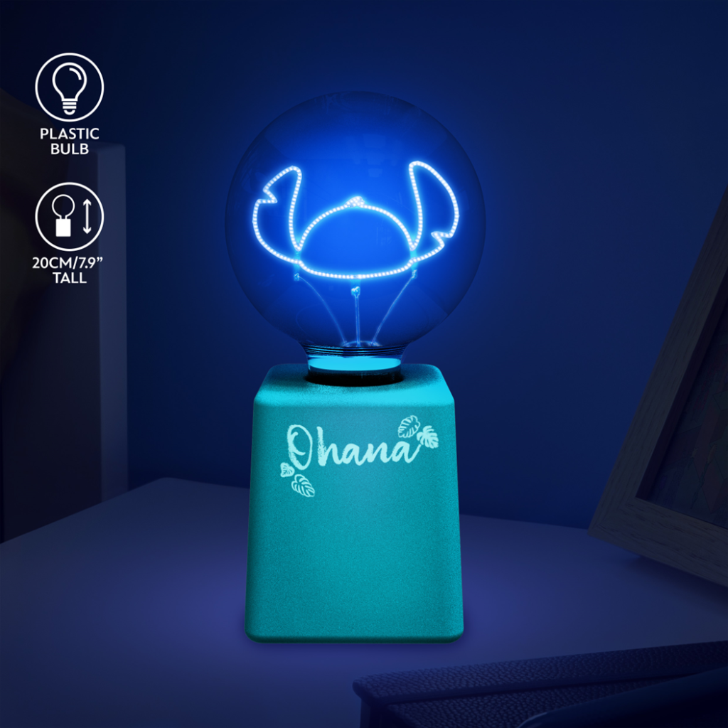 STITCH - Ohana - LED Neon Bulb Lamp 20cm : ShopForGeek.com: Lámpara ...