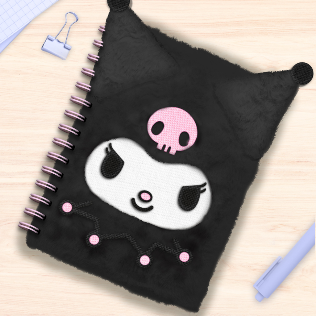 KUROMI - A5 Fluffy Notebook : ShopForGeek.com: Notebook Paladone Hello ...