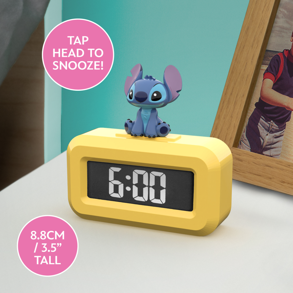 STITCH - Mini Figure Alarm Clock : ShopForGeek.com: Alarm Clock ...