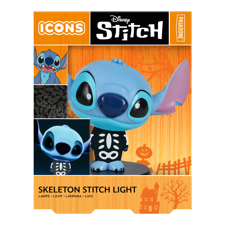 STITCH - Skeleton - Icon Lamp 4inch : ShopForGeek.com: Lamp Paladone DISNEY
