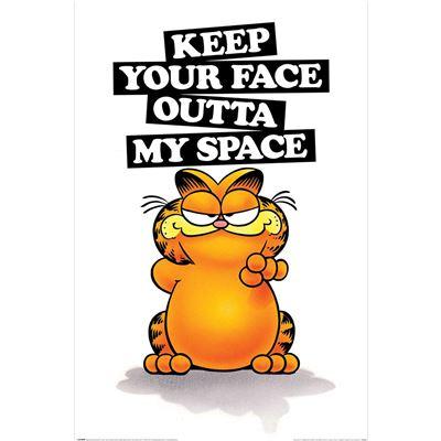 GARFIELD - Keep Your Face - Poster 61 x 92cm : ShopForGeek.com: Poster ...