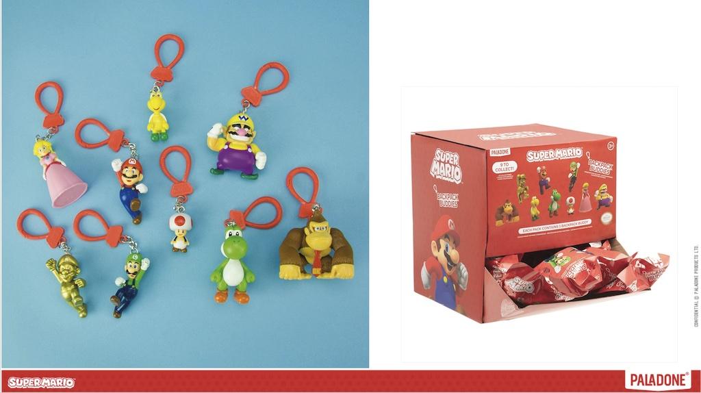 SUPER MARIO - Backpack Buddies (Display 24 Pcs) : ShopForGeek.com ...