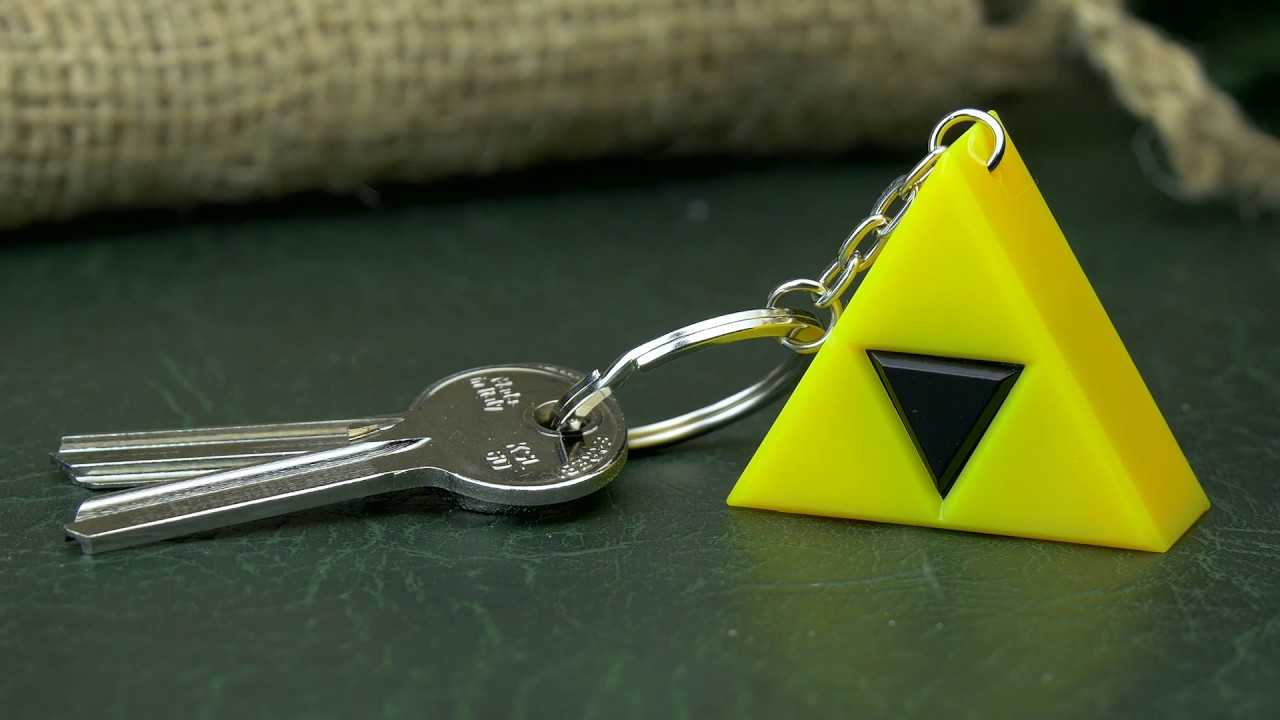 ZELDA - Triforce Keyring Light : ShopForGeek.com: Keyring Nintendo