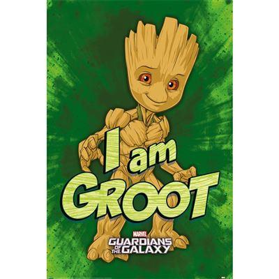 GUARDIANS OF THE GALAXY - I Am Groot - Poster 61x91cm : ShopForGeek.com ...