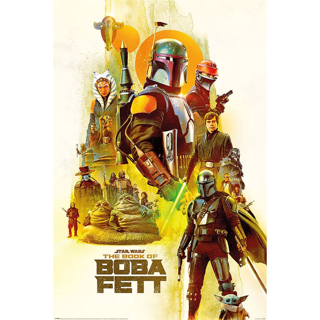 LE LIVRE DE BOBA FETT - Au Nom de l'Honneur - Poster 61x91cm : ShopForGeek.com: Poster Pyramid ...