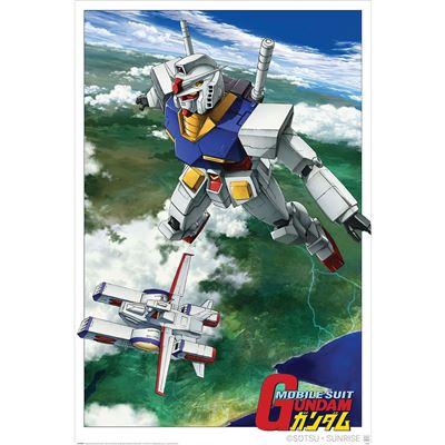 GUNDAM - Mobile Suit Flight - Poster 61x91cm : ShopForGeek.com: Poster ...
