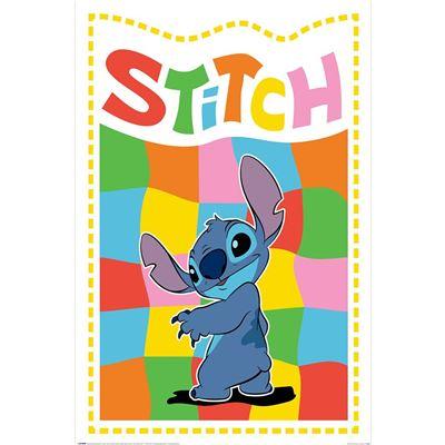 LILO & STITCH - Chequered Stitch - Poster 61 x 91cm : ShopForGeek.com ...