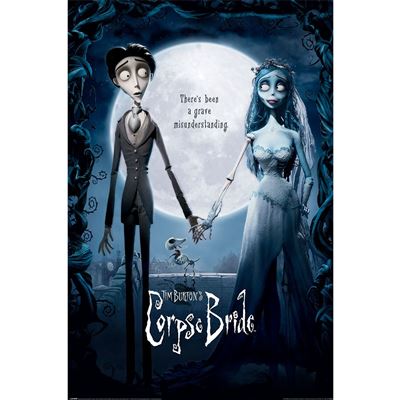 THE CORPSE BRIDE - Emily & Victor - Poster 61 x 92cm : ShopForGeek.com ...